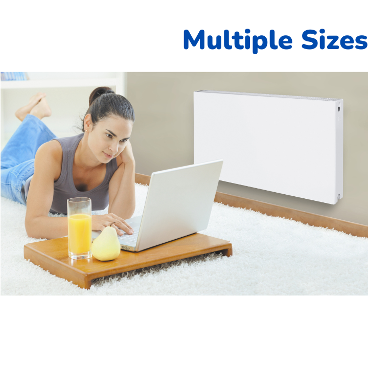 Classic Flat Panel Type 21 Panel Plus Central Heating Radiators - Whit ...