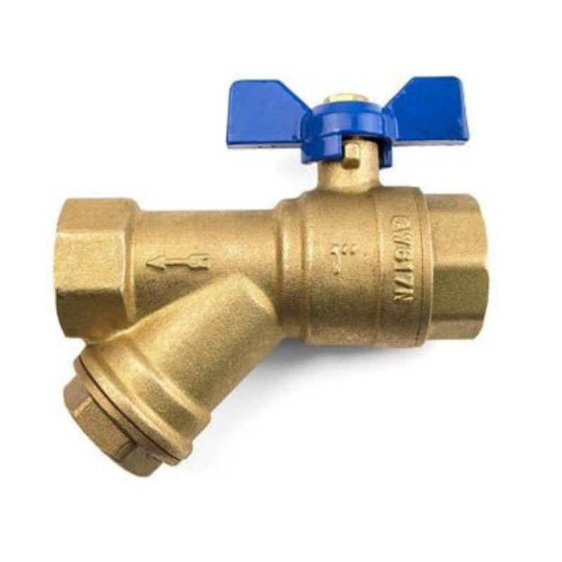 Joule 1" Y Pattern Strainer with Isolation - HZK-0Y-000001F – Plumbing ...